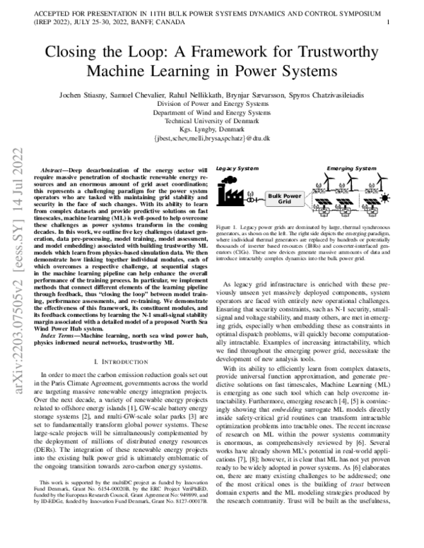 (PDF) Closing the Loop: A Framework for Trustworthy Machine Learning in ...