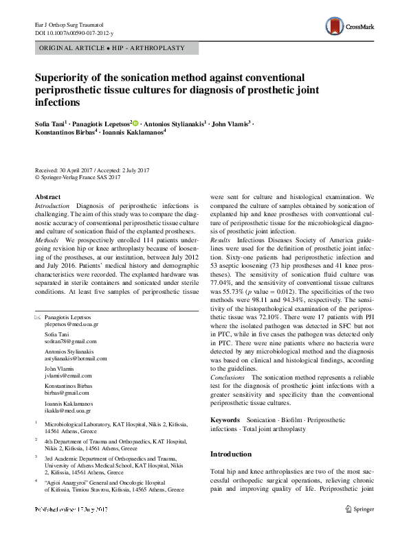 (PDF) Superiority of the sonication method against conventional ...
