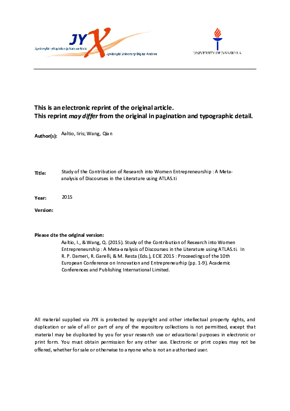 (PDF) Literature using ATLAS.ti