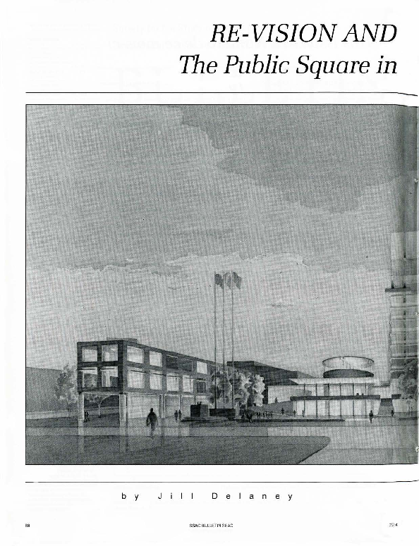(PDF) Re-vision and Representation: The Public Square in the Privatized ...