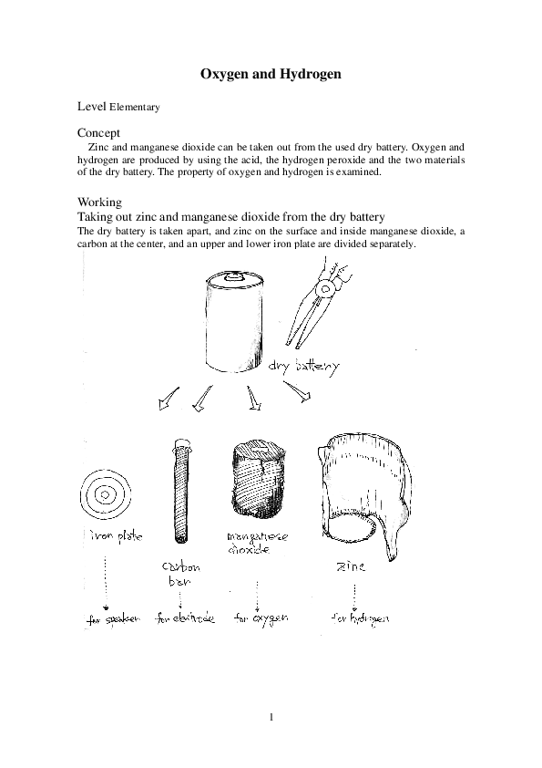 (PDF) Oxygen and Hydrogen