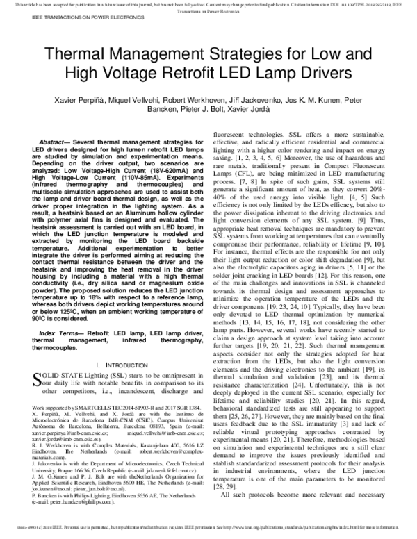 (PDF) Thermal Management Strategies for Low- and High-Voltage Retrofit ...