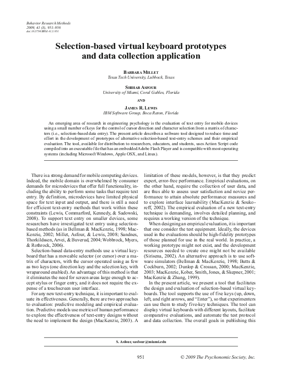 (PDF) Selection-based virtual keyboard prototypes and data collection application