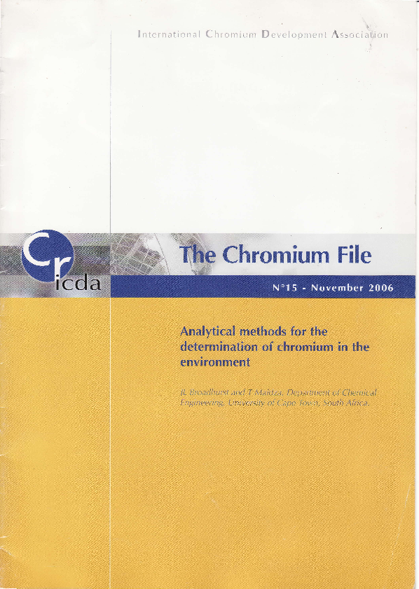 (PDF) e Chromium File | Teboho Maidza - Academia.edu