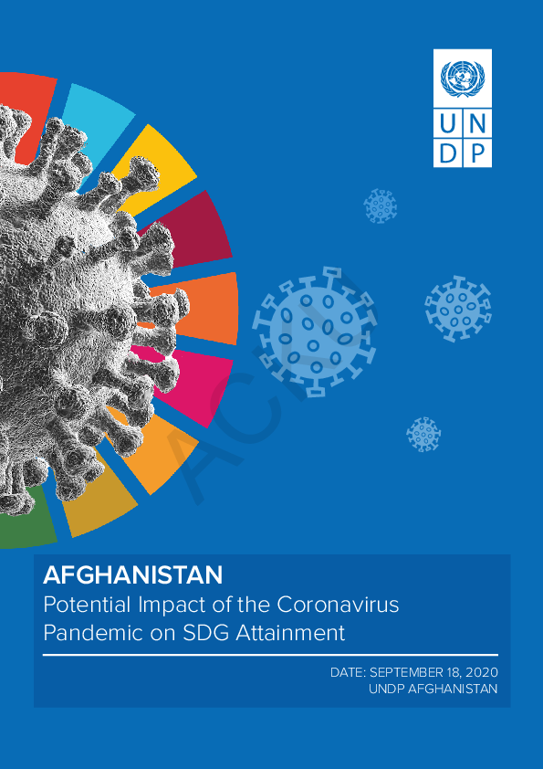 (PDF) Afghanistan : potential impact of the Coronavirus pandemic on SDG ...