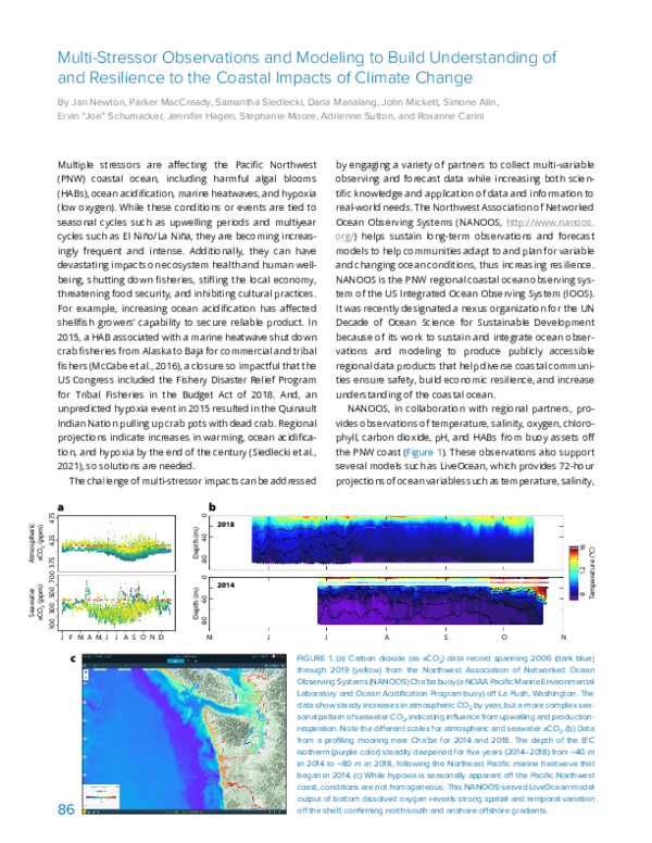 (PDF) Multi-Stressor Observations and Modeling to Build Understanding of and Resilience to the ...