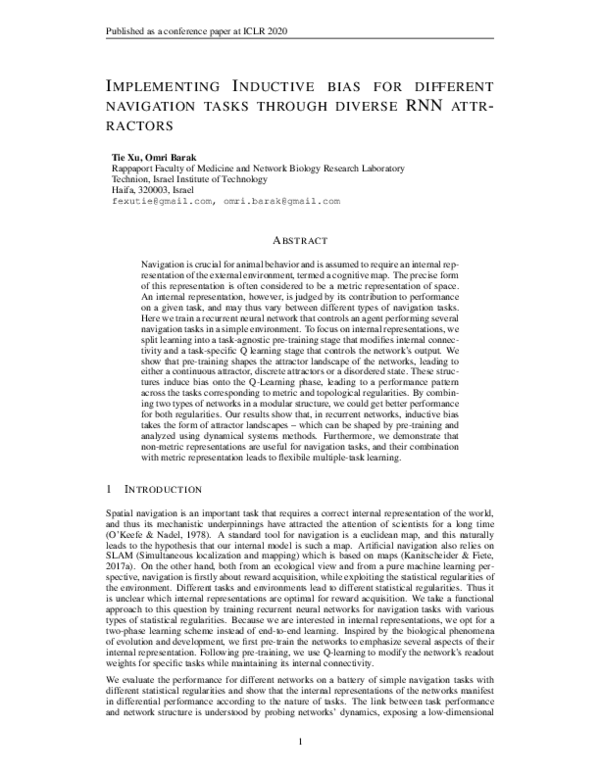 (PDF) Implementing Inductive bias for different navigation tasks ...