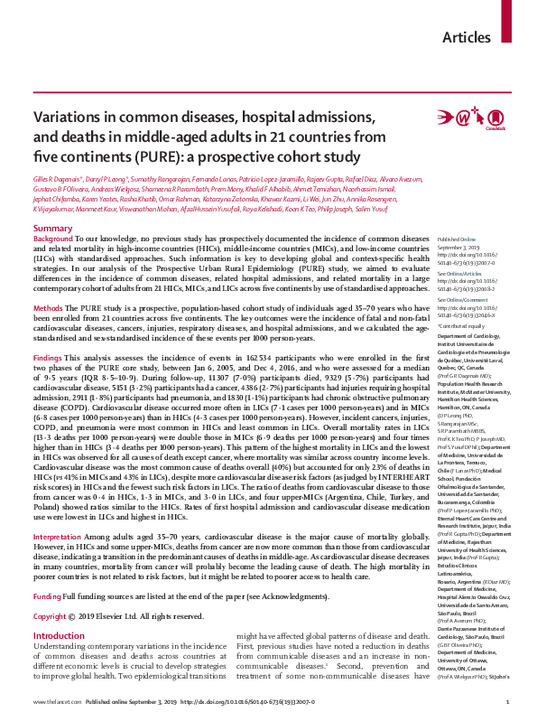 (PDF) Variations in common diseases, hospital admissions, and deaths in ...