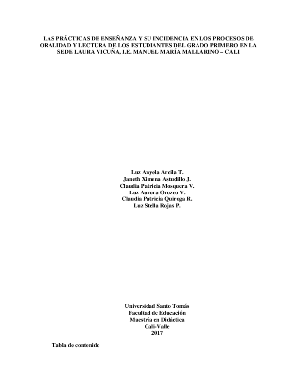 Pdf Las Prácticas De Enseñanza Y Su Incidencia En Los Procesos De
