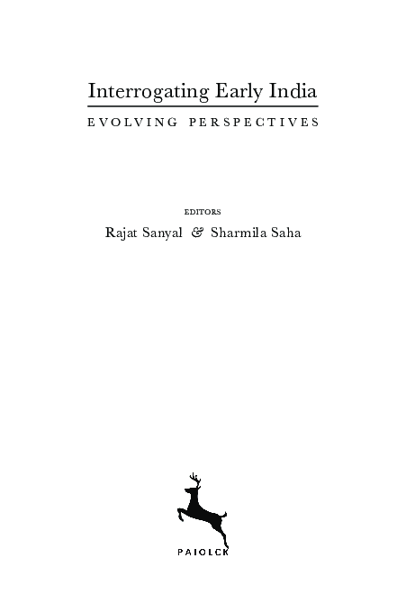 (PDF) Excavation at Lalpahari