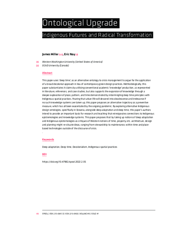 (PDF) Ontological Upgrade