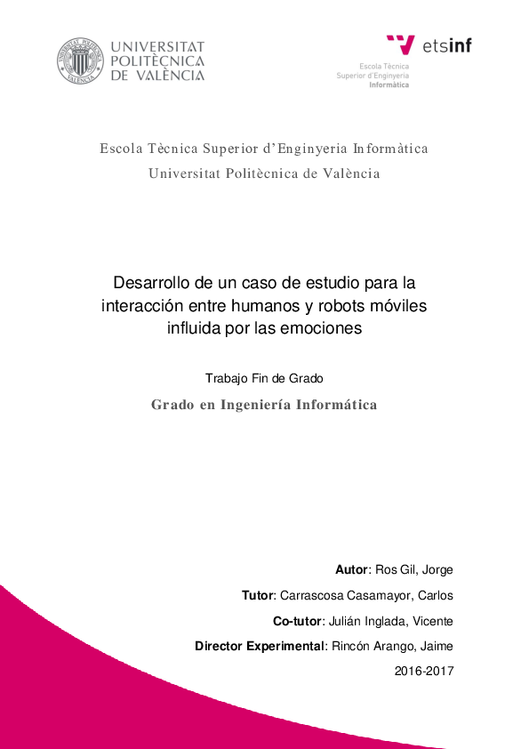 (PDF) Desarrollo de un caso de estudio para la interacción entre ...