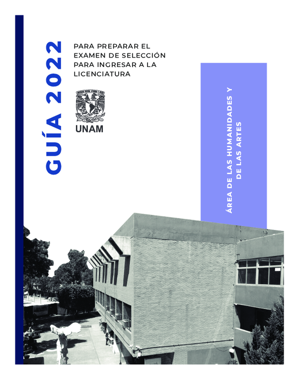 (PDF) Guia UNAM 2022 Area