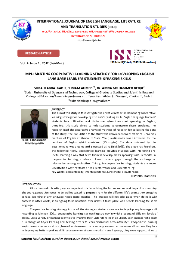 (PDF) Using Cooperative Learning to Integrate Thinking and Information Technology In a Content ...