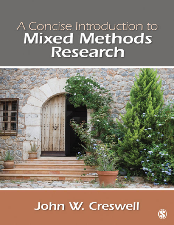(PDF) A Concise Introduction to Mixed Methods Research by Creswell ...
