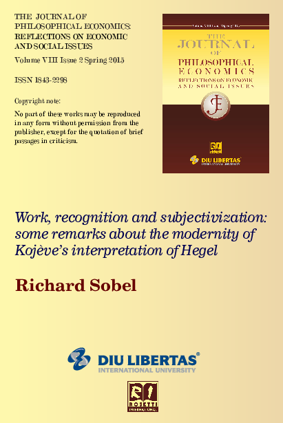 (PDF) Work, recognition and subjectivization: some remarks about the ...