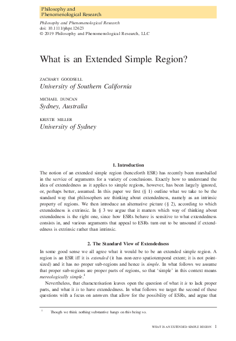 (PDF) What is an Extended Simple Region? | Zachary Goodsell - Academia.edu