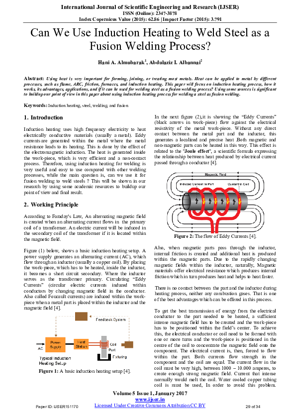 (PDF) Can We Use Induction Heating to Weld Steel as a Fusion Welding ...