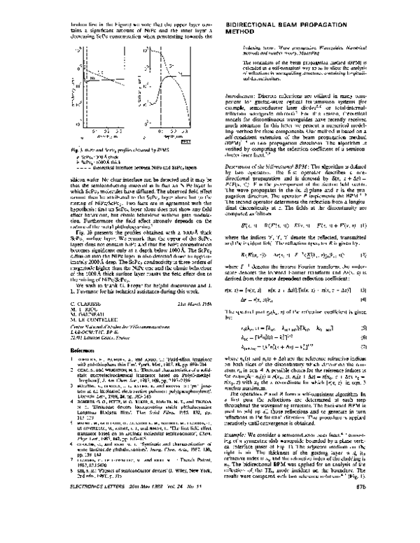 (PDF) Bidirectional beam propagation method | Peter Kaczmarski - Academia.edu