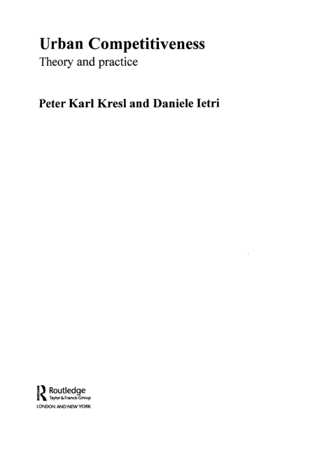 (PDF) Urban Competitiveness