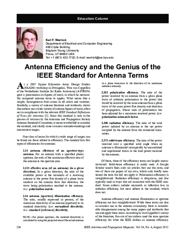 (PDF) Decoupling Efficiency of a Wideband Vivaldi Focal Plane Array ...