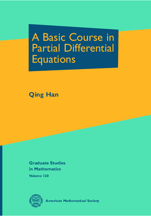 Pdf A Basic Course In Partial Differential Equations 
