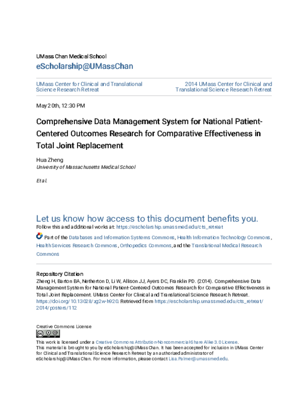(PDF) Comprehensive Data Management System for National Patient ...