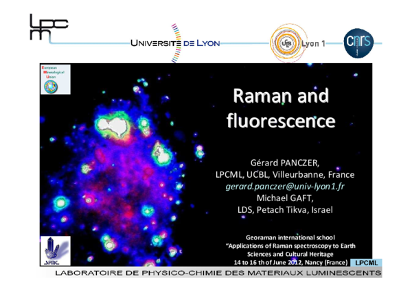 (PDF) Raman and fluorescence
