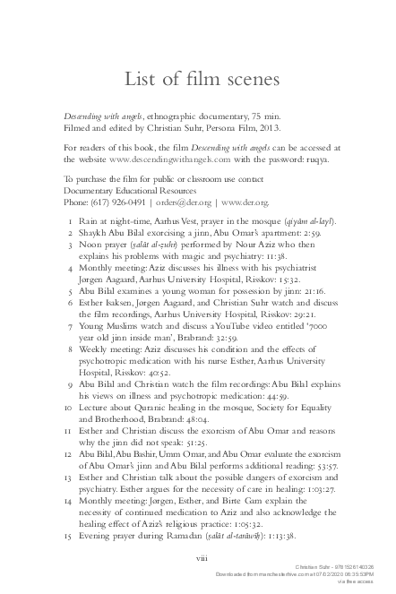 (PDF) List of film scenes | Christian Suhr - Academia.edu