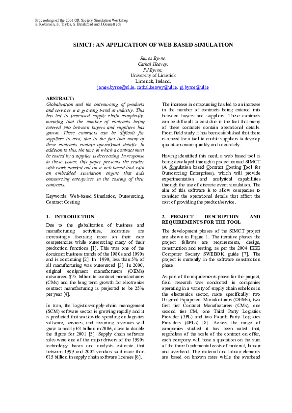 (PDF) SIMCT: AN APPLICATION OF WEB BASED SIMULATION