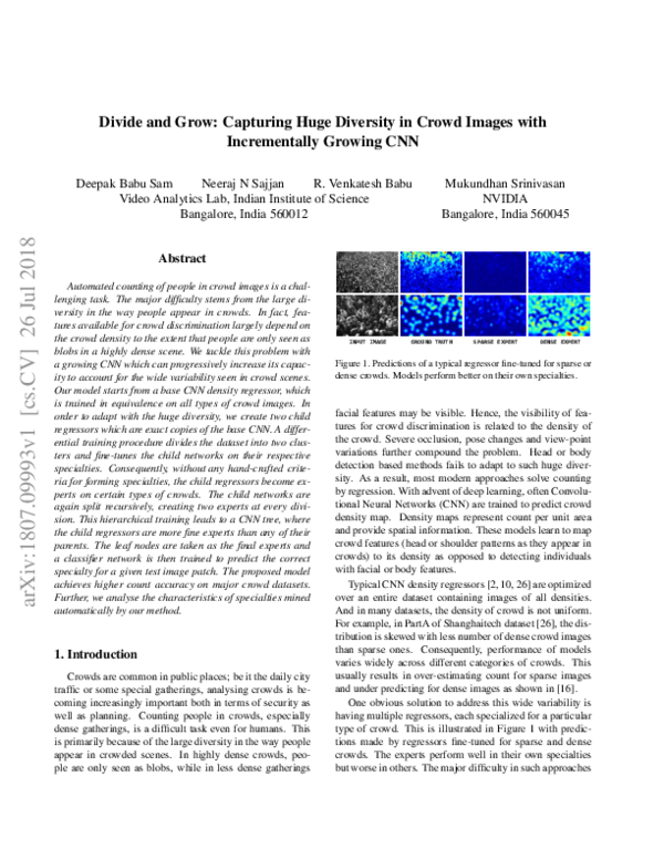 (PDF) Divide and Grow: Capturing Huge Diversity in Crowd Images with ...