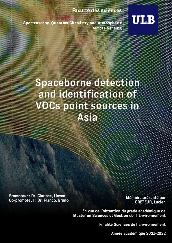 (PDF) Spaceborne detection and identification of VOCs point sources in Asia