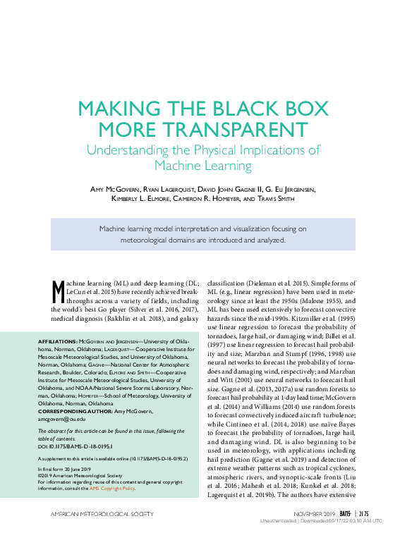 (PDF) Making the Black Box More Transparent: Understanding the Physical ...