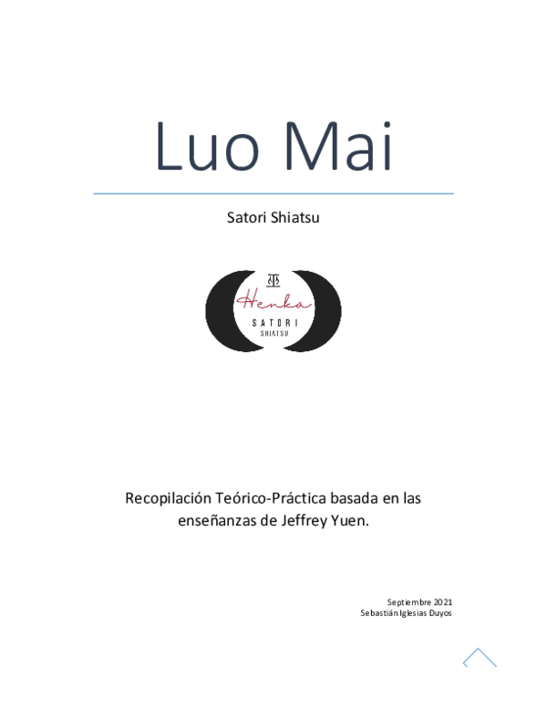 (PDF) Luo Mai Desarrollo emocional | sebastian duyos - Academia.edu