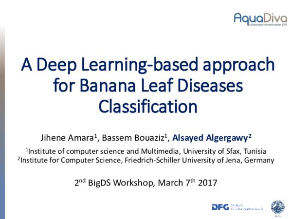 (PDF) A Deep Learning-based Approach for Banana Leaf Diseases Classification