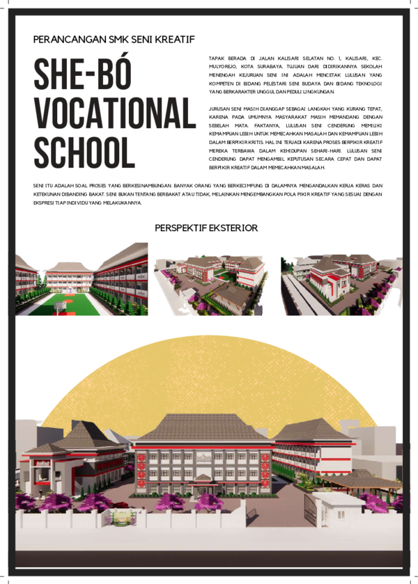 (PDF) Working Drawing Architecture Studio/She-bó VOCATIONAL SCHOOL