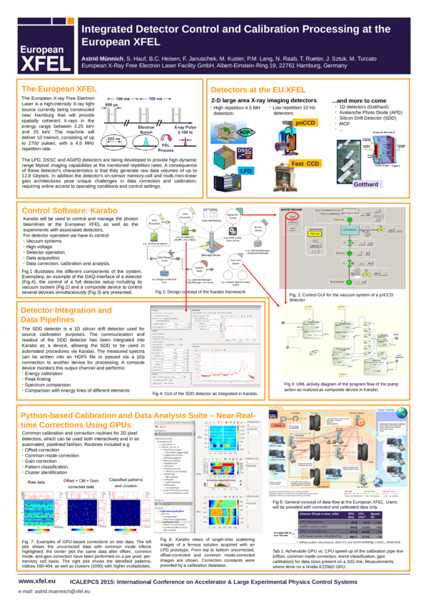 (PDF) Integrated Detector Control and Calibration Processing at the European XFEL | Markus ...