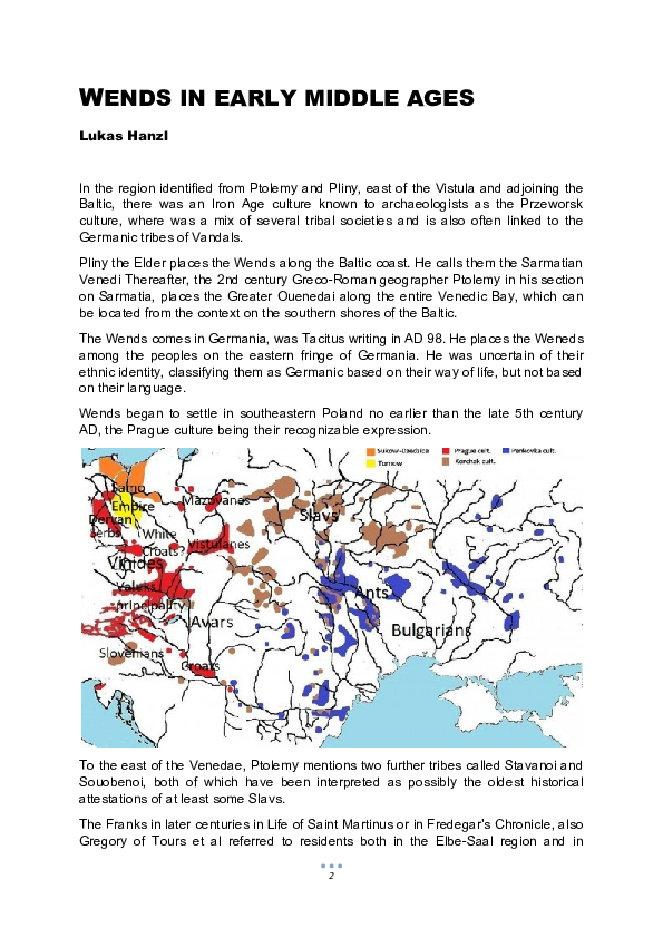 (DOC) WENDS IN EARLY MIDDLE AGES