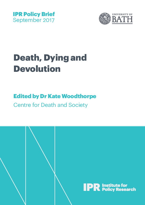 (PDF) Death, Dying and Devolution
