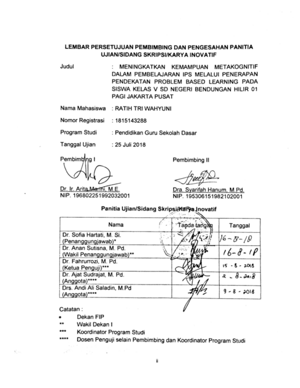(PDF) Meningkatkan Kemampuan Metakognitif Dalam Pembelajaran Ilmu Pengetahuan Sosial (Ips ...