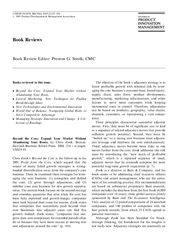 (PDF) Lateral Marketing: New Techniques for Finding Breakthrough Ideas