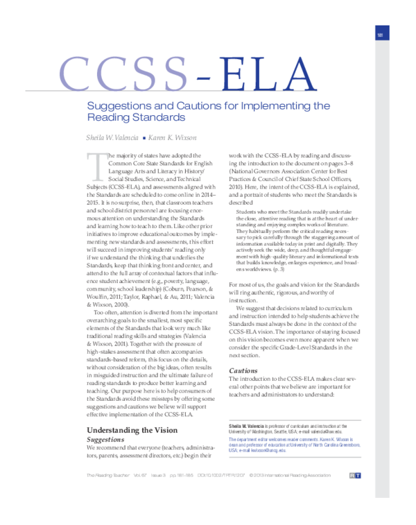 (PDF) CCSS-Ela