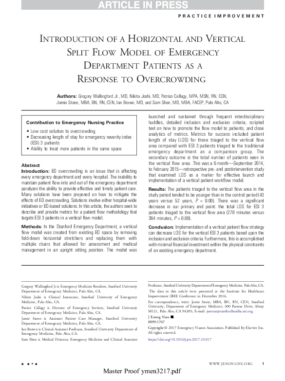(PDF) Introduction of a Horizontal and Vertical Split Flow Model of ...