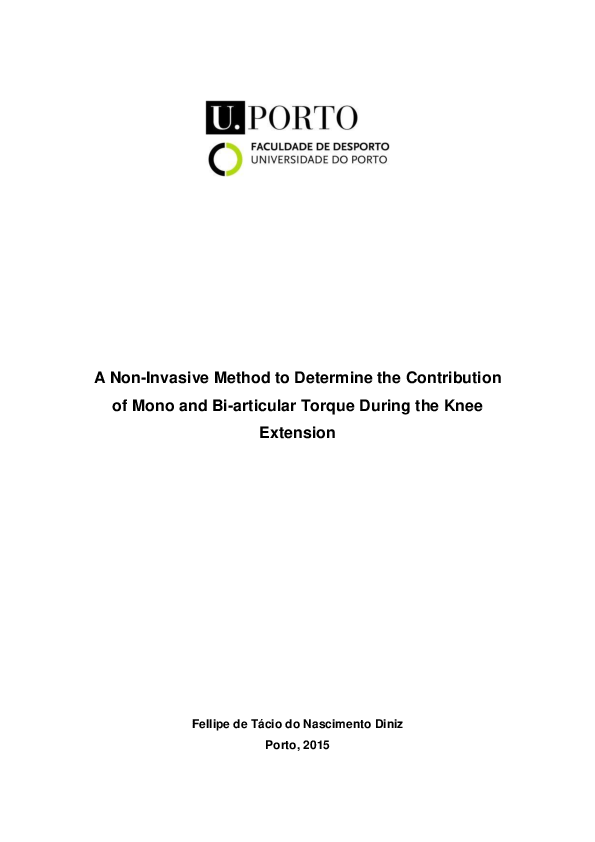 (PDF) A non-Invasive method to determine the contribuition of mono and ...