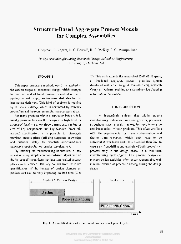 (PDF) Structure-Based Aggregate Process Models for Complex Assemblies | Torikul Islam - Academia.edu