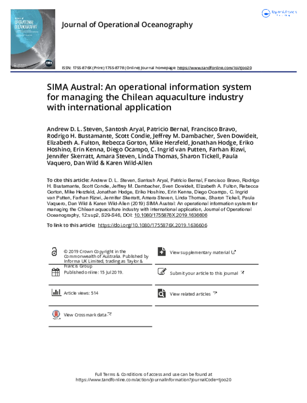 (PDF) SIMA Austral: An operational information system for managing the ...