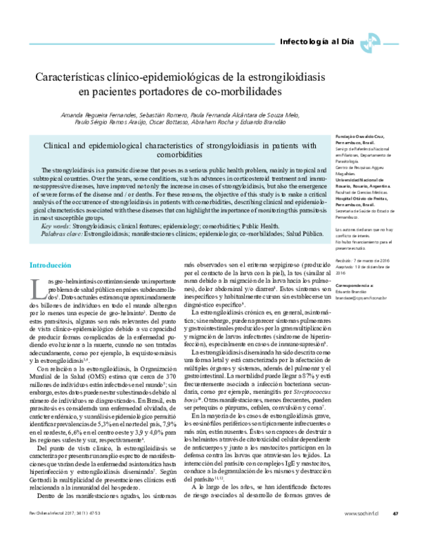 (PDF) Características clínico-epidemiológicas de la osteítis alveolar