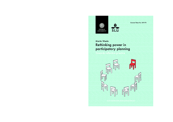 (PDF) Rethinking power in participatory planning