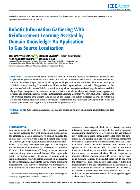 (PDF) Robotic Information Gathering With Reinforcement Learning Assisted by Domain Knowledge: An ...