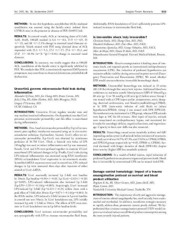 (PDF) Damage control hematology: Impact of a trauma exsanguination ...
